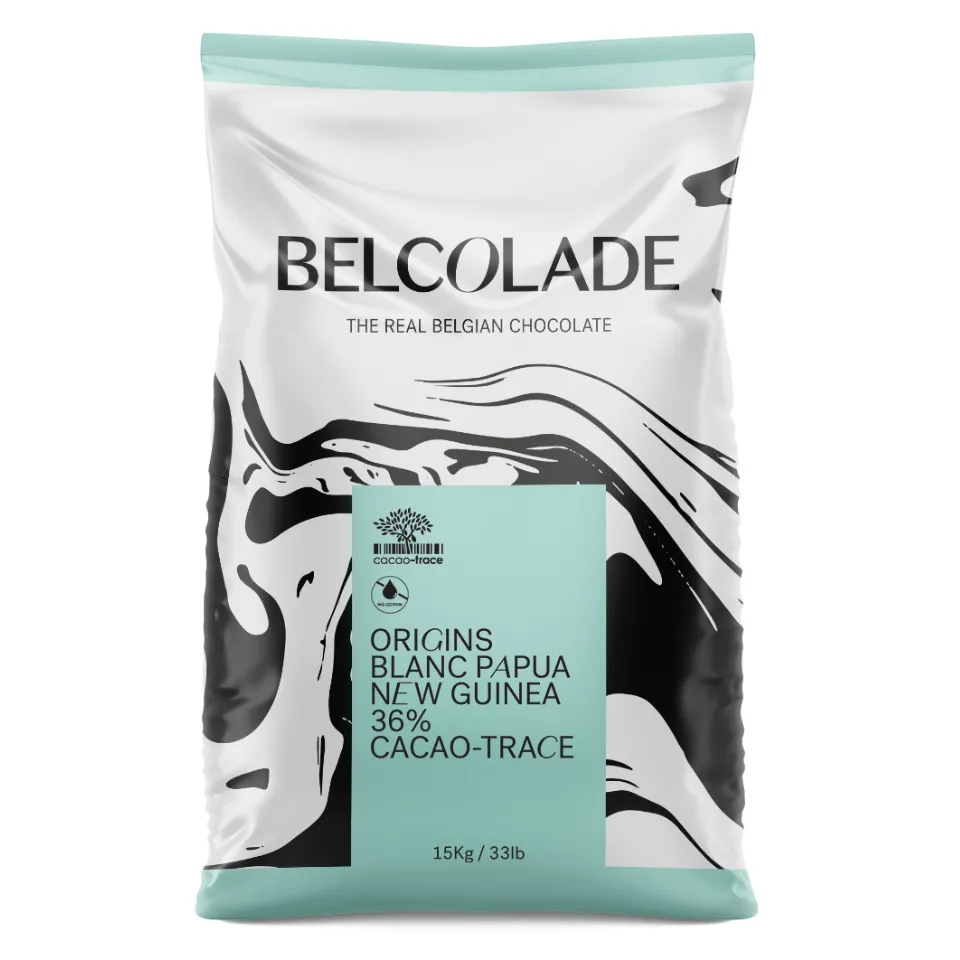 Chocolate Real Belcolade Origen Papua New Guinea 36% Cacao Trace - Puratos