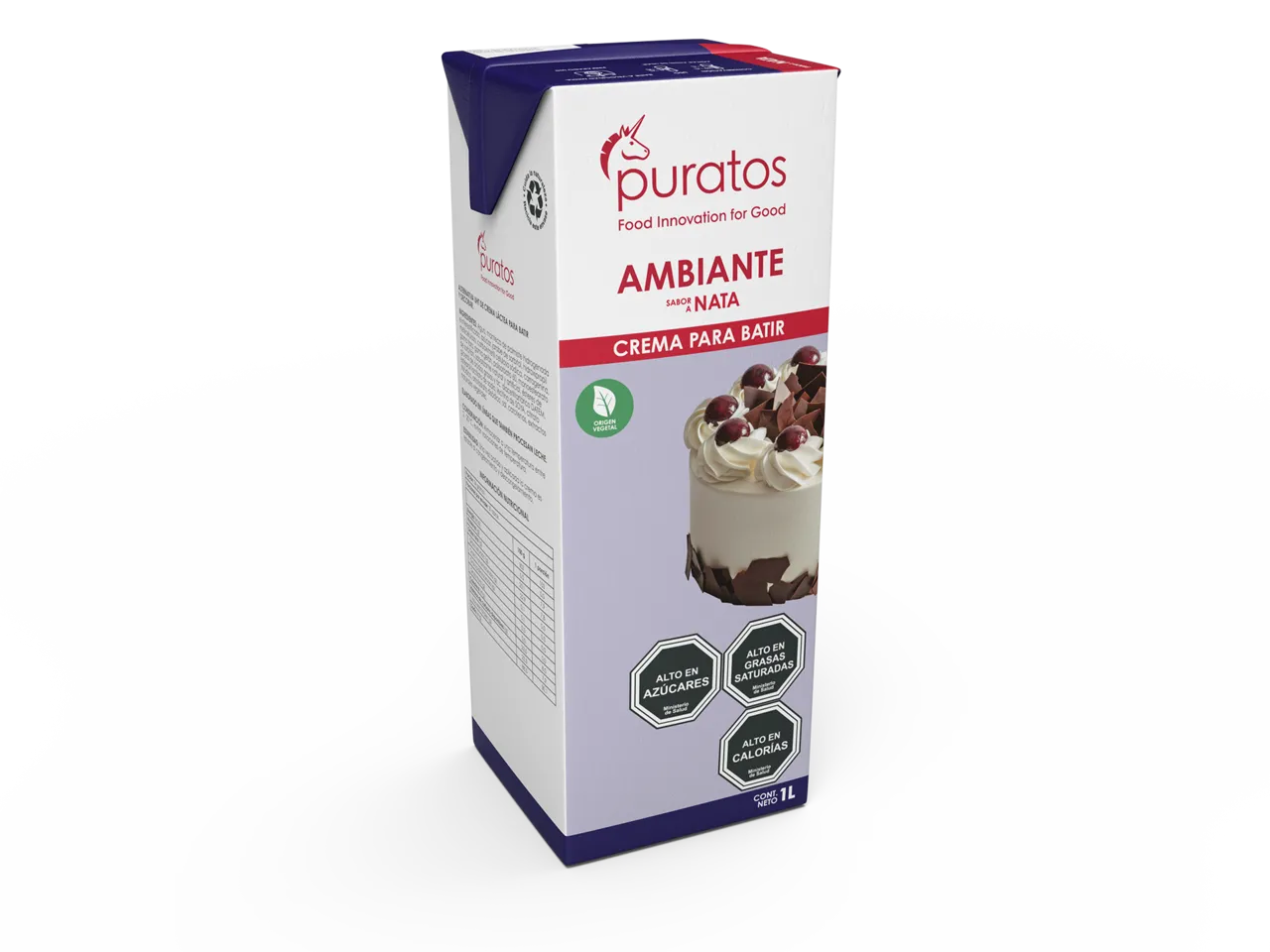 Crema para Batir Ambiante Nata - Puratos